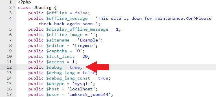 Enable Joomla Debug And Error Reporting Web Hosting Hub 