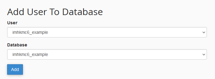 Add User To Mysql Database Web Hosting Hub 2269