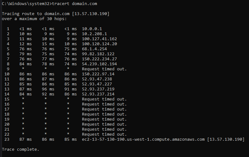 Run Ping And Traceroute Web Hosting Hub 